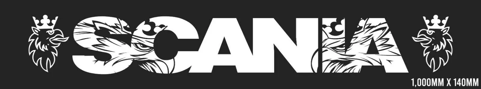 For-Scania-windscreen-glass-panel-truck-lorry-WINDOW-STICKER-DECALS ...