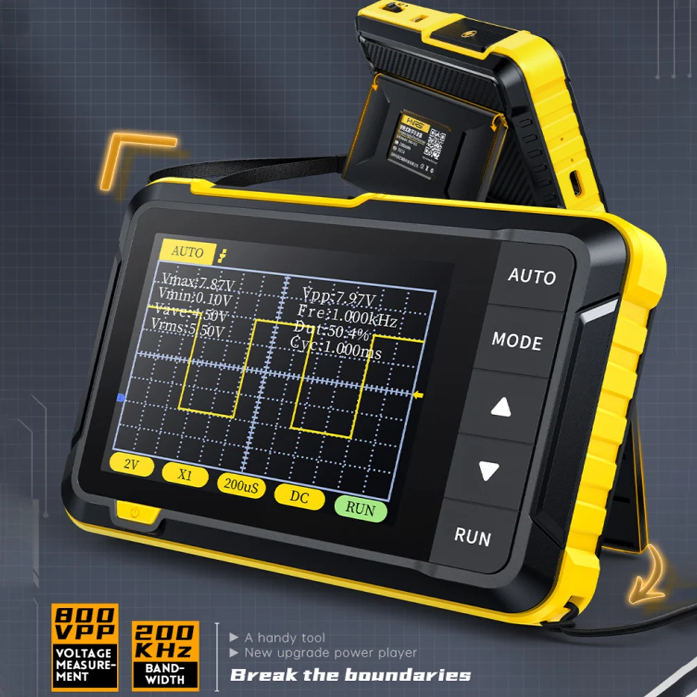 FNIRSI-DSO152-Digital-Portable-Oscilloscope-Signal-Generator-2-5MSa-s ...