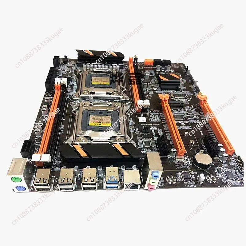 New x79 dual main board cpu set 2011 pin support server ddr3 memory e5 ...