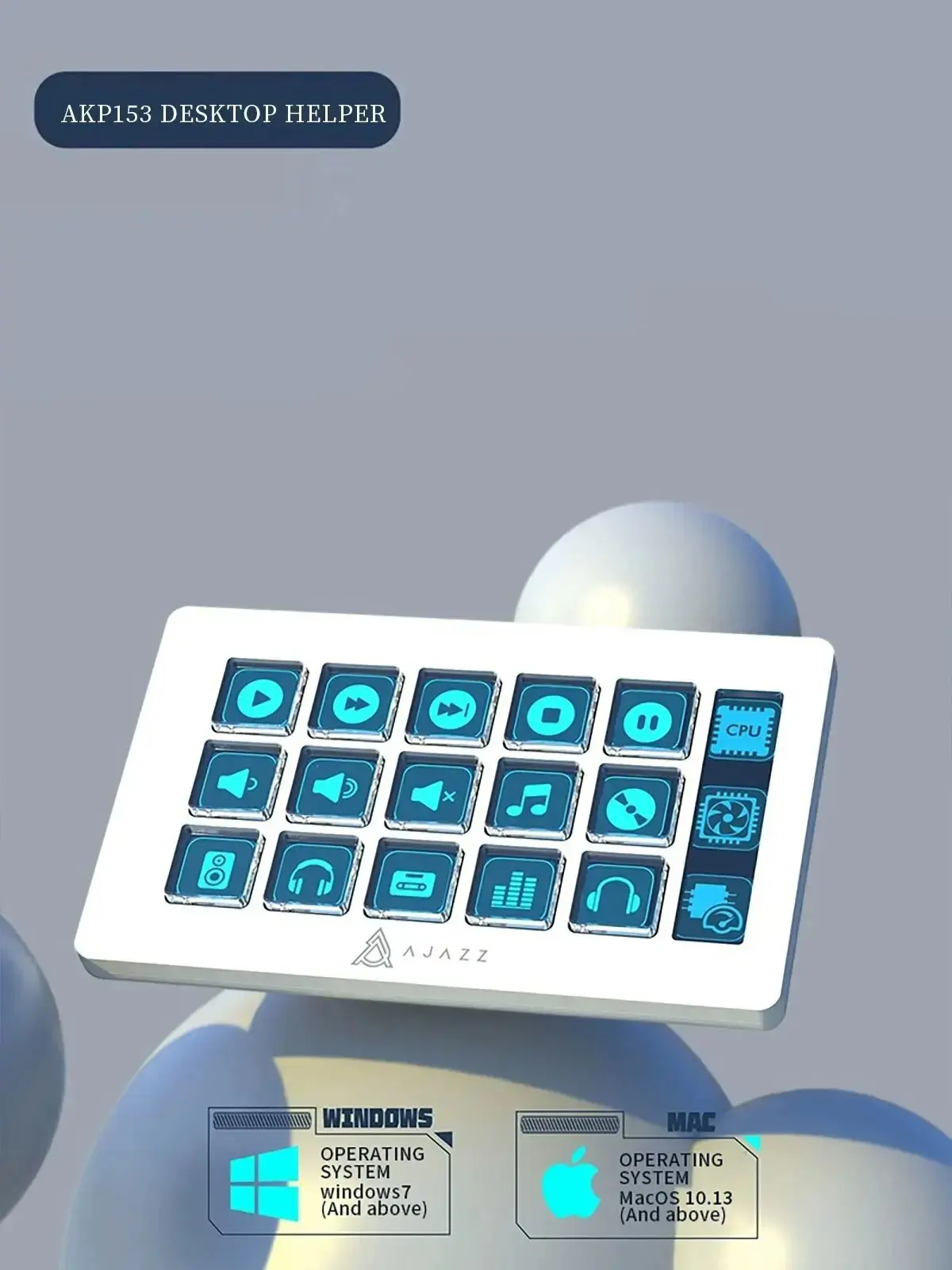 Ajazz-Akp153-Desktop-Controller-Console-Panel-Programming-Shortcut-key ...