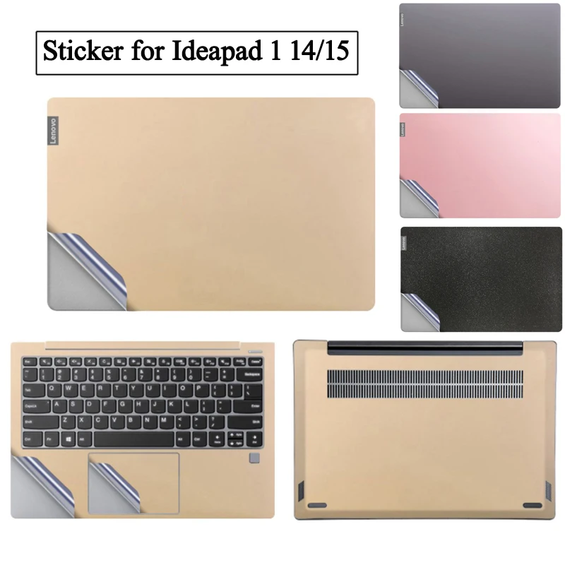 Laptop Sticker Skin Decal Film for Ideapad 1 14.6 15.6 TPU keyboard ...