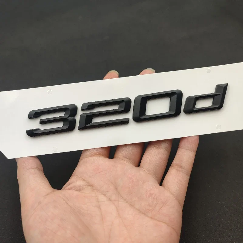 3D-Car-Stickers-For-BMW-320d-E46-E90-F30-F31-G20-Logo-320d-Displacement ...