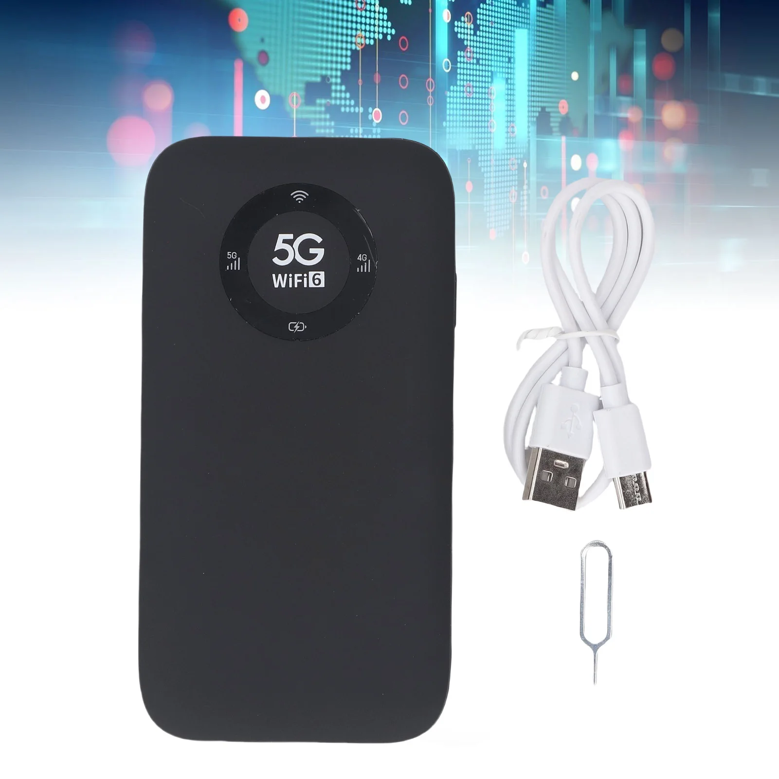 WiFi Mobile Hotspot Mobile Wireless Router 5G 2.4GHz 5.8GHz Dual Bands ...