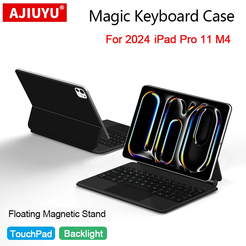 Backlit Touchpad Magic Keyboard For New iPad Pro 11 (M4) 2024 11 ...