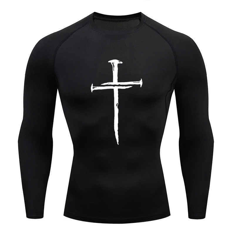 Christian-Workout-Compression-Shirts-Athletic-Quick-Dry-Gym-Tshirts ...