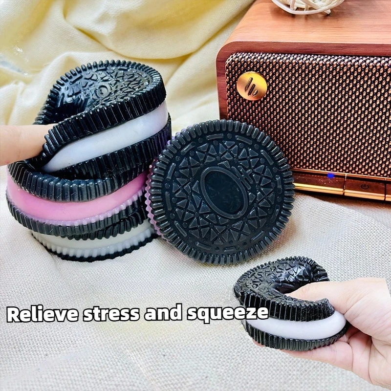 New Biscuit Kneading and Stress Relieving Toy Simulation TPR Food Play ...