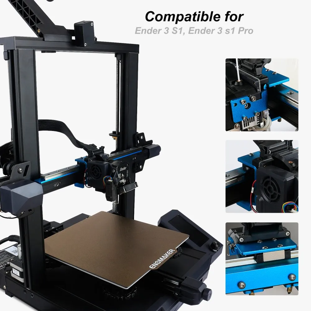 Imprimante 3D haute précision Ender 3 l's Pro Kit de rail linéaire axe X Axe Z Kit de guidage ...
