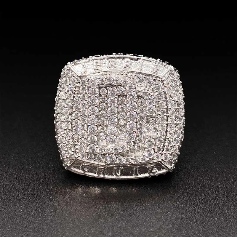 Hiphop-Iced-Out-Moissanite-Men-Ring-925-Sterling-Silver-D-VVS1-Lab ...