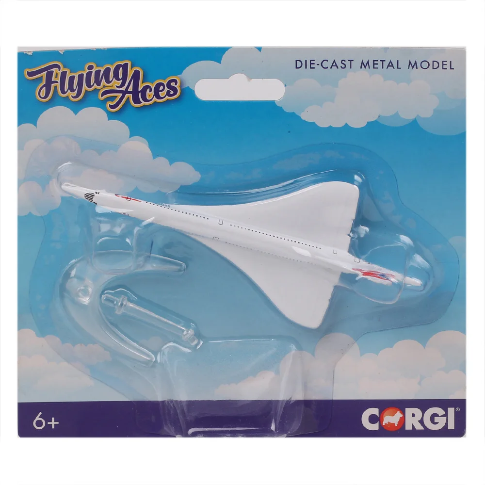 1-460-14cm-Corgi-Mini-Concorde-British-Airways-Diecasts-Toy-Vehicles ...