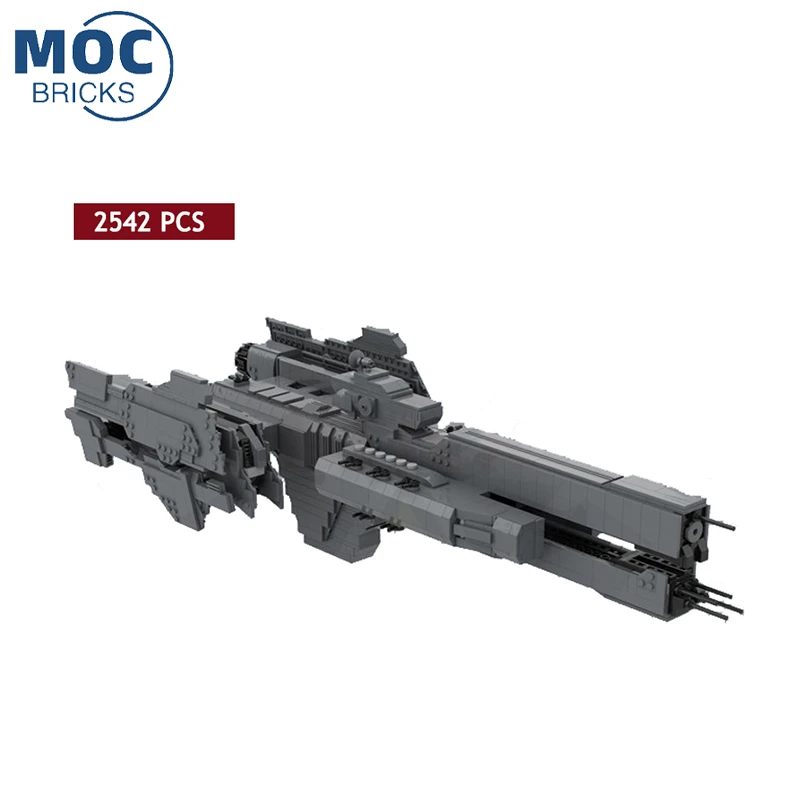 NEW Space Wars Series Halo Class Heavy Frigate Model Assemble Building ...
