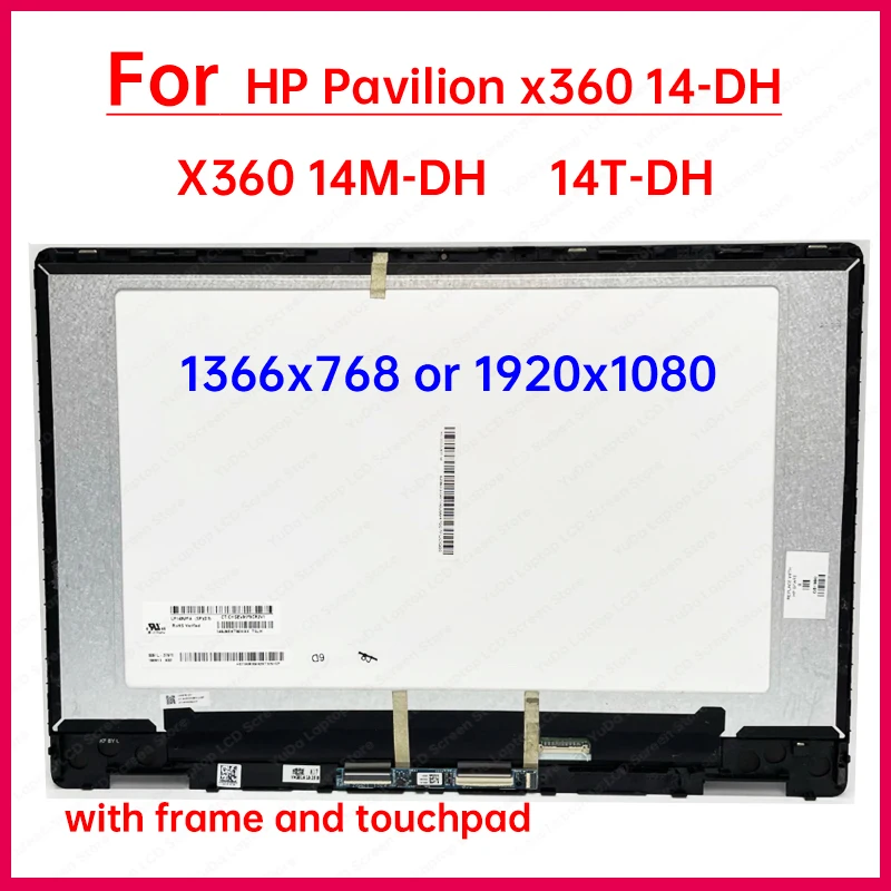 14-Inch-Touch-screen-For-HP-Pavilion-x360-14-DH-14-dh0706nz-14M-DH00 ...
