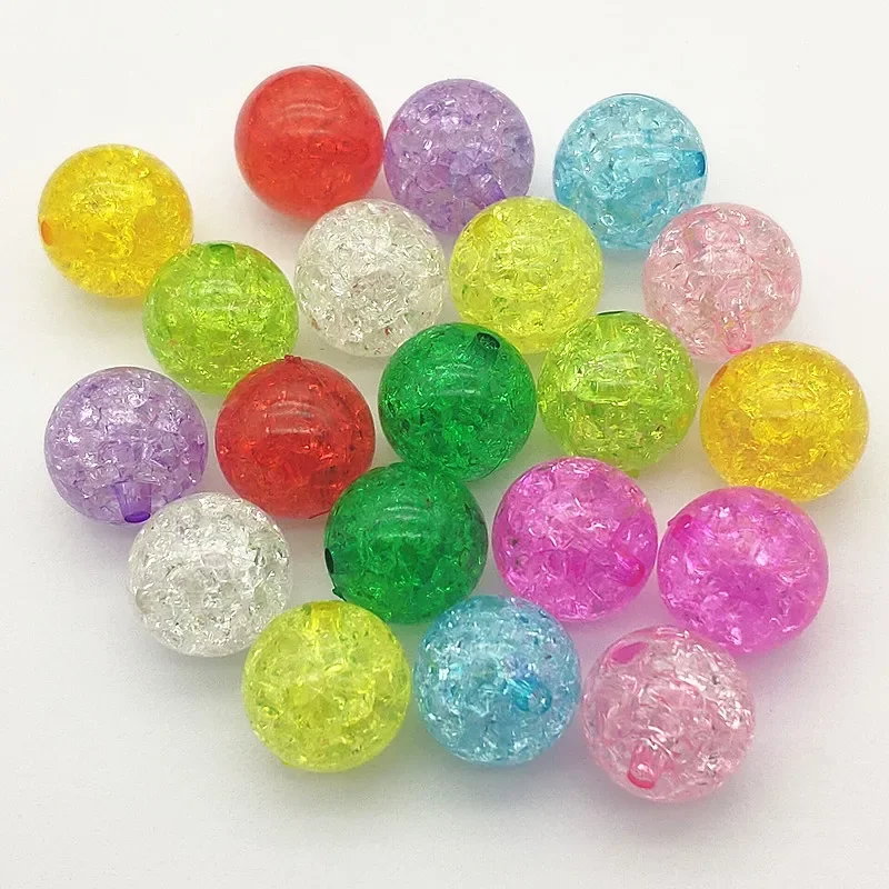 New-Arrival-8-10-12-14-16mm-Clear-Crack-Effect-Round-Beads-For-Handmade ...