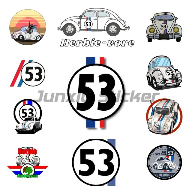Herbie The Love Bug Decals