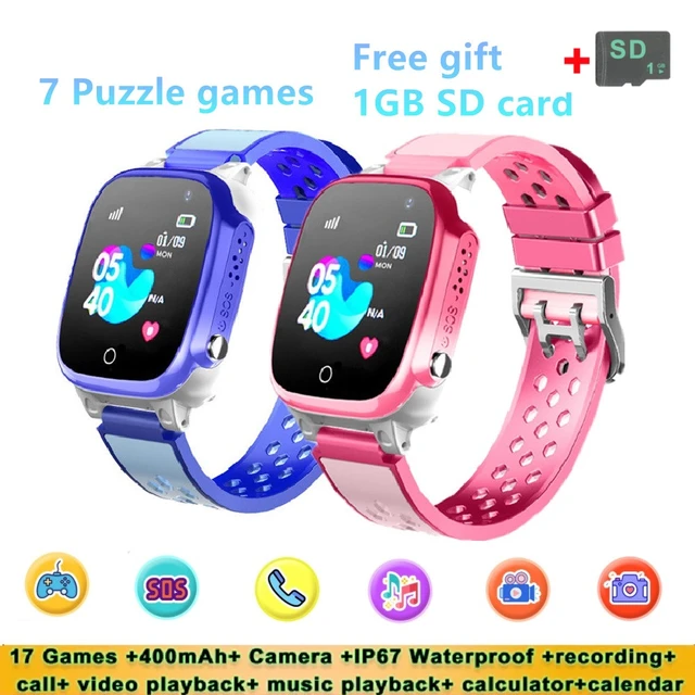 Kids Smart Watch 2023 New SOS Smartwatch For Children Sim