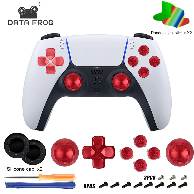 DATA-FROG-Metal-Buttons-For-PS5-Controller-Replacement-Aluminum-Action ...