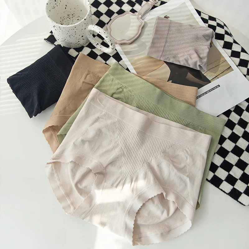 Ropa-interior-de-algod-n-puro-de-cintura-media-para-mujer-ropa-interior ...