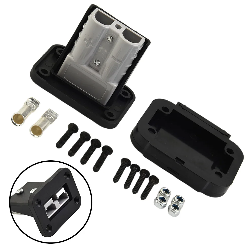 1Pc-50A-For-Anderson-Connector-Flush-Mount-Bracket-Panel-Cover-Charging ...