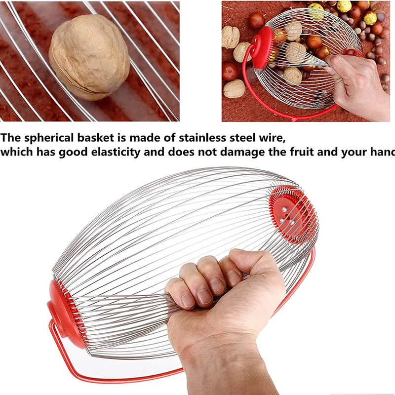 Walnuts-Chestnuts-Harvester-Retractable-Roller-Nut-Collector-Rolling ...