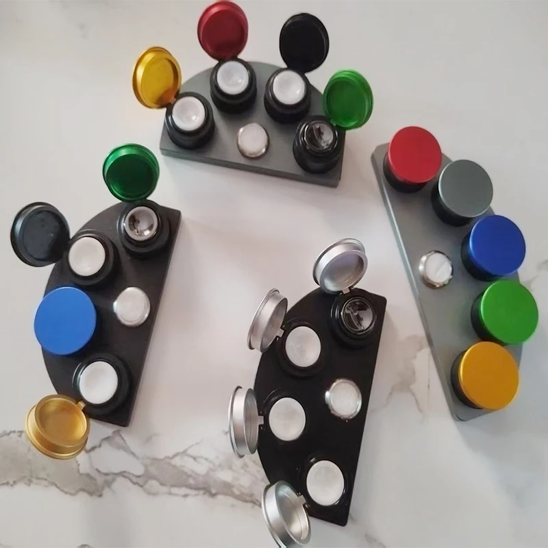 4Dish 5Dish Watch Oiler Kit Alloy Five Holes Watch Oil Dip Oiler Stand ...