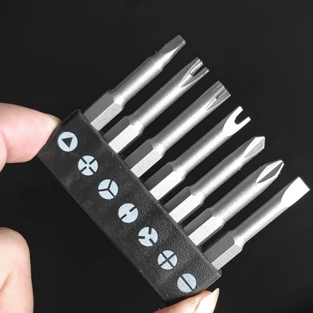 5/7Pcs Special-shaped Screwdriver Set 50mm U-shaped Y-Type Triangle ...