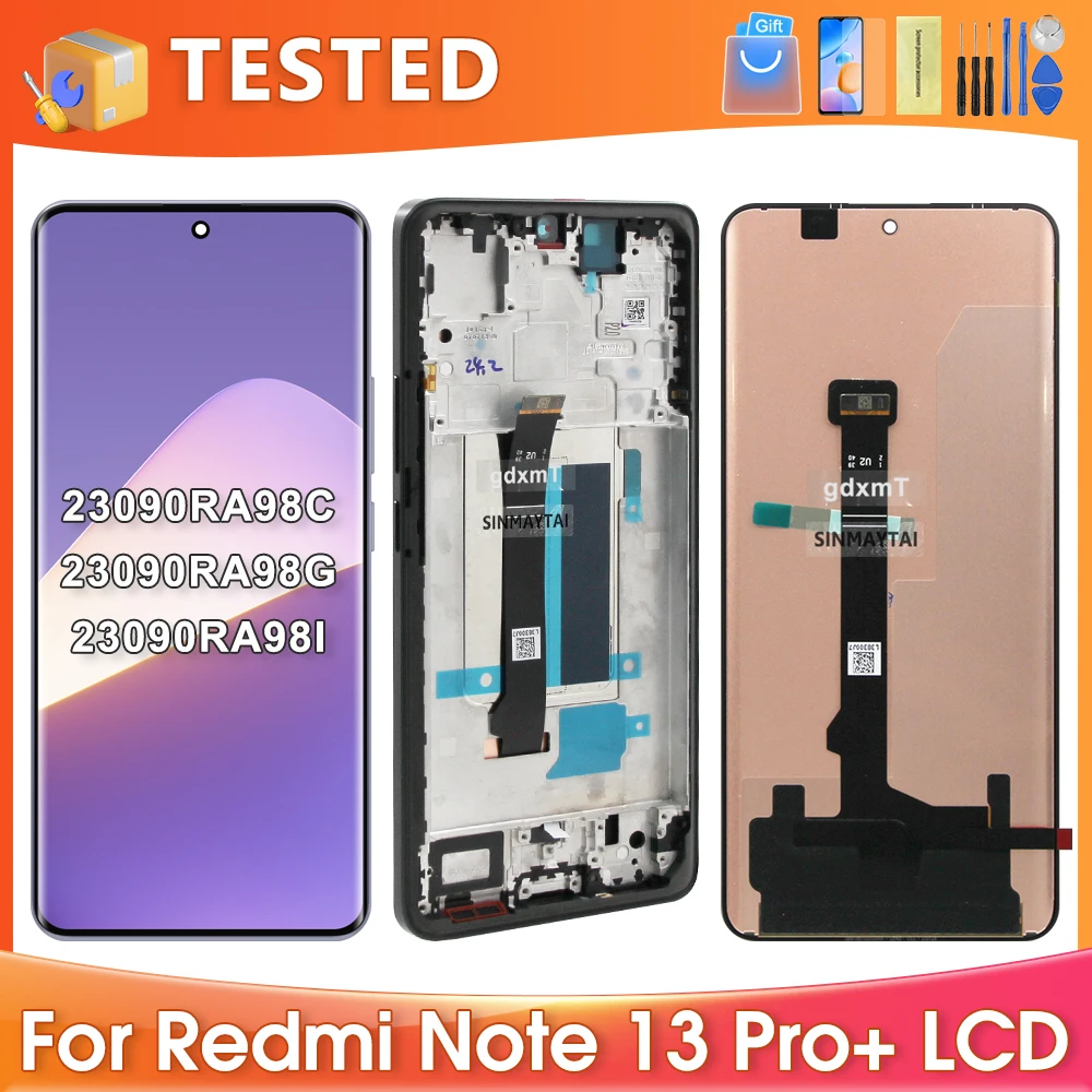 6.67''OEM For Xiaomi Redmi Note 13 Pro Plus For Redmi Note13 Pro+ 5G ...