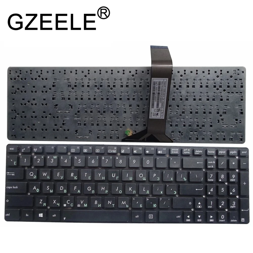 Russian Laptop Keyboard for ASUS K55V K55 K55A K55VD K55VJ K55VM K55VS ...
