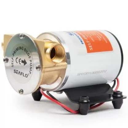 12v 24v DC Electric Deck Flushing Pump Marine Large Flow Drainage Pump ...