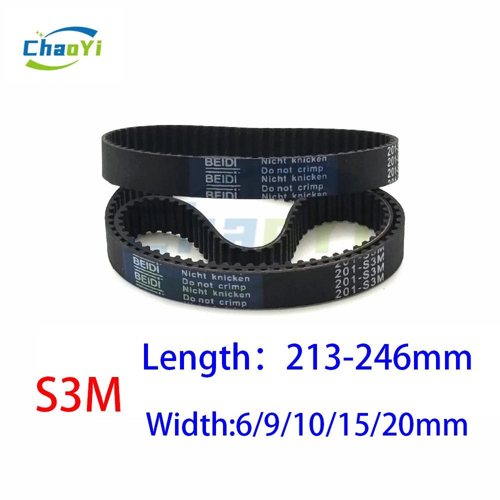 Longitud-del-cintur-n-sincronizado-S3m-213-216-219-222-225-228-231-234 ...