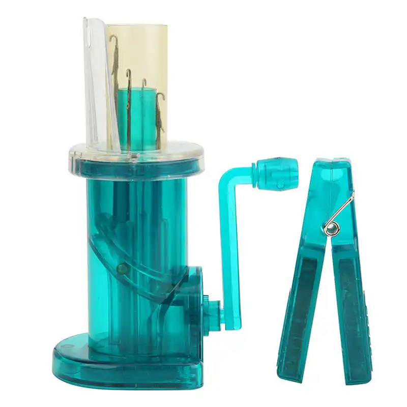 DIY-Home-Hand-Cranked-Operated-Rope-Braiding-Machine-Automatic-Crochet ...