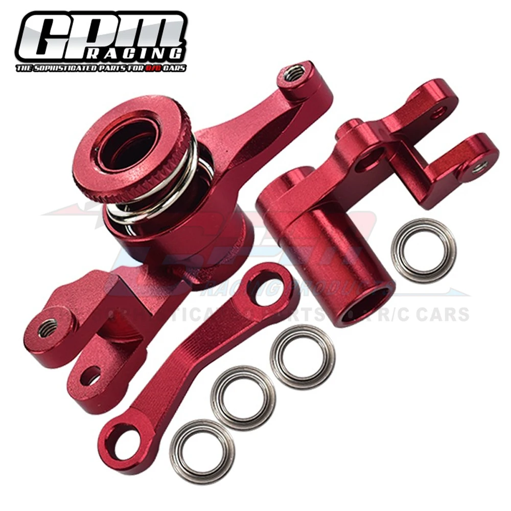 GPM Metal Steering Bellcranks Steering Assembly 6845X For Traxxas 1/10 ...