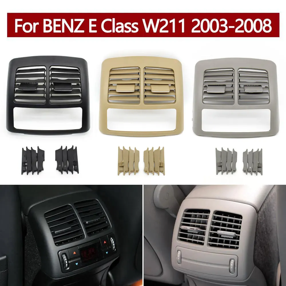 Car-Rear-Air-Conditioning-AC-Vent-Grille-Outlet-Panel-Cover-For ...
