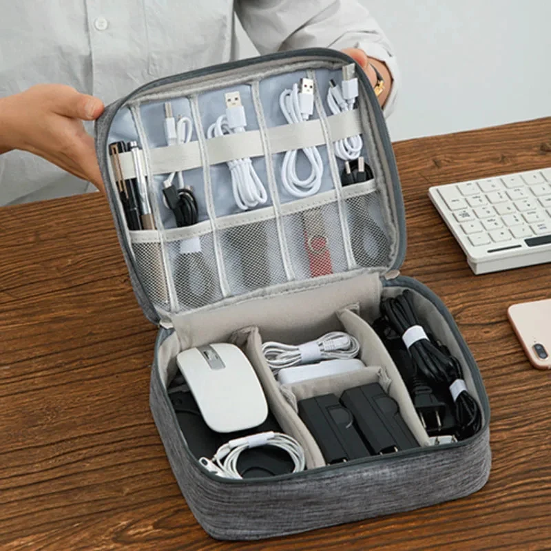 Portable-Digital-Storage-Bag-Waterproof-Travel-Cable-Organizer-USB-Data ...