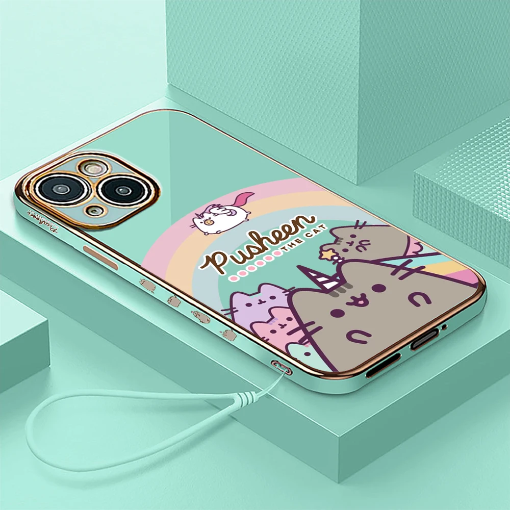 Pusheen Plush Iphone Cases