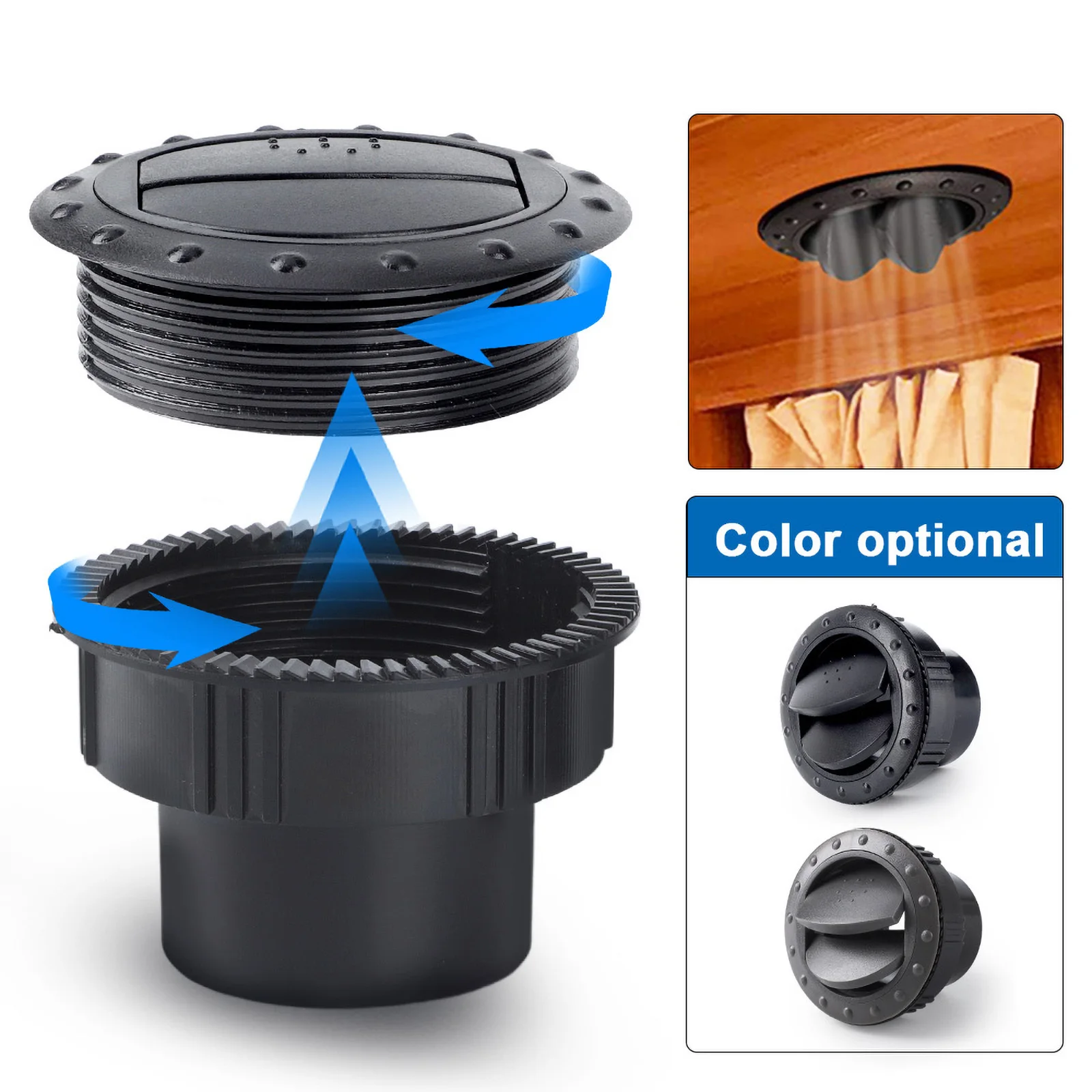 Universal-65MM-Knob-type-Rotation-Air-Outlet-Vent-2-35-inch-Car ...