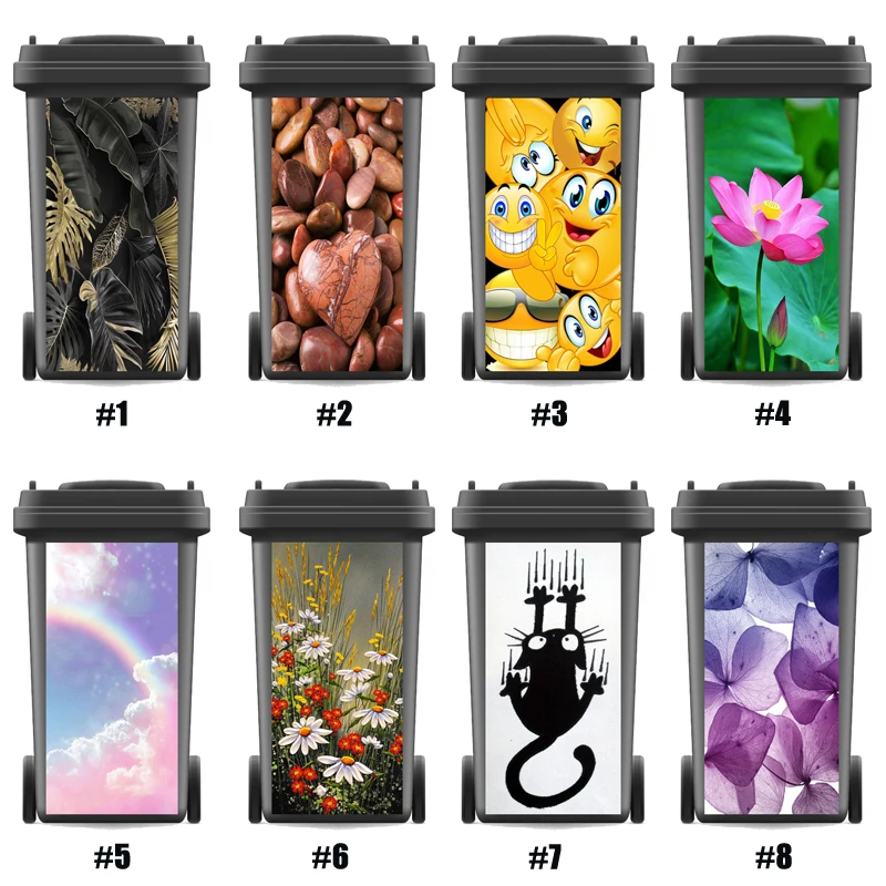 Diy-Cartoon-Prullenbak-Stickers-Sticker-Pvc-Zelfklevende-Keuken ...