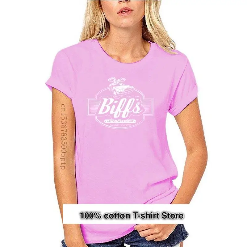 Camiseta de manga corta para hombre, ropa de Biff's Garage, Delorean, Back To The Future, Mc Fly ...