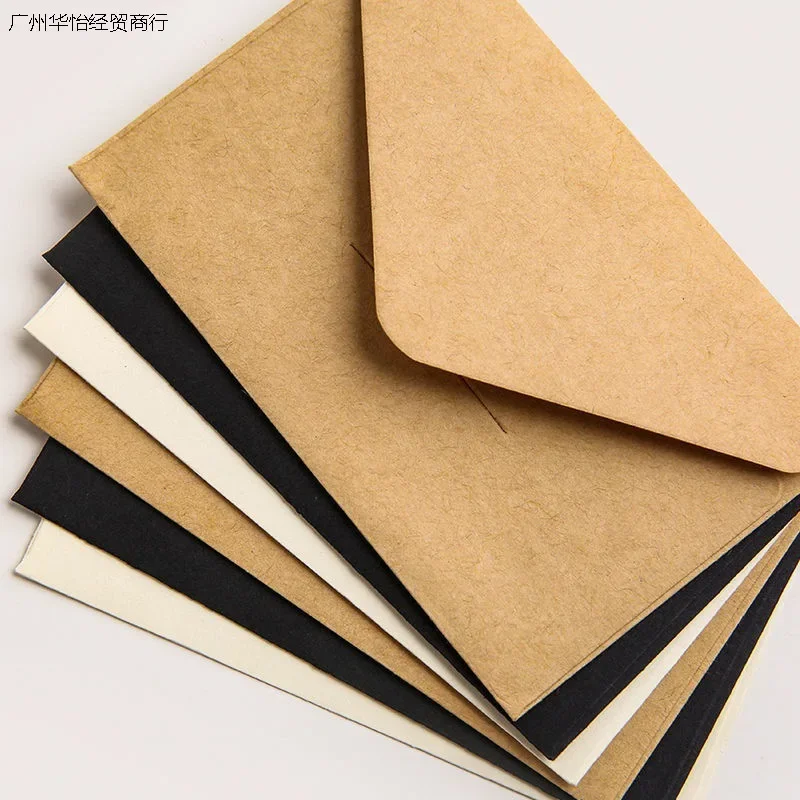 HEYEJET-20pcs-lot-Black-White-Kraft-Paper-Envelopes-Vintage-European ...