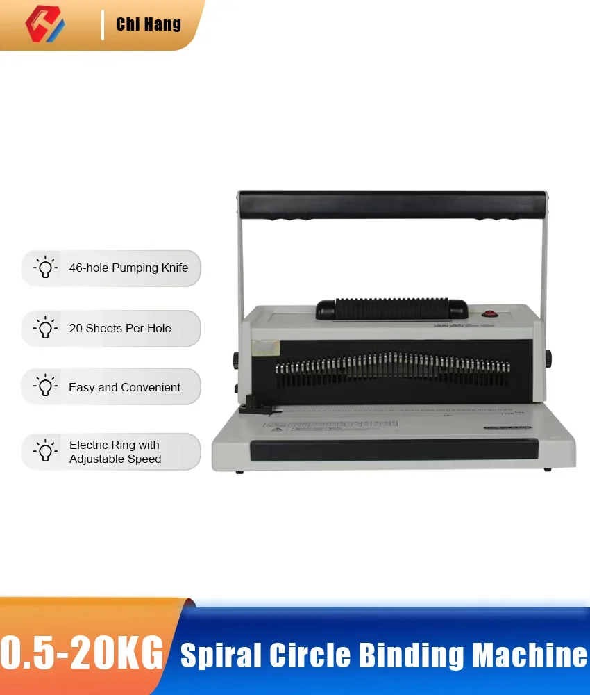 S20A-Electric-Card-Loose-Leaf-Punching-Machine-Spiral-Plastic-Ring ...