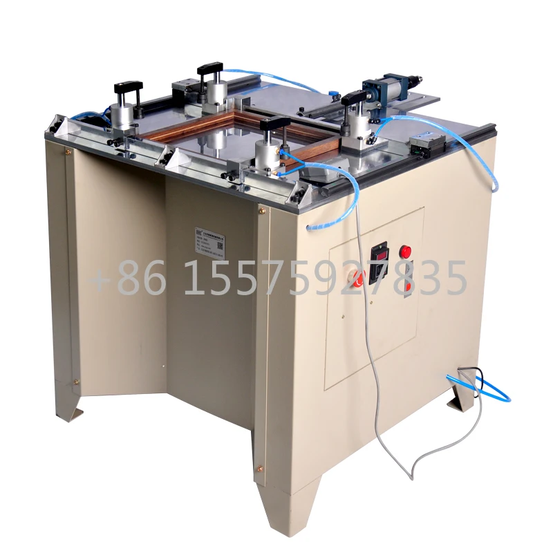 Glue-photo-frame-splicing-quadrangle-wood-cutting-corner-splicing-photo ...