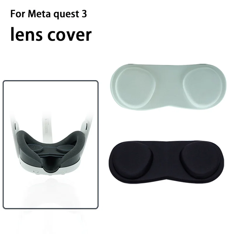 For Meta Quest 3 VR Lens Protective Cover Dustproof Anti-scratch Lens ...