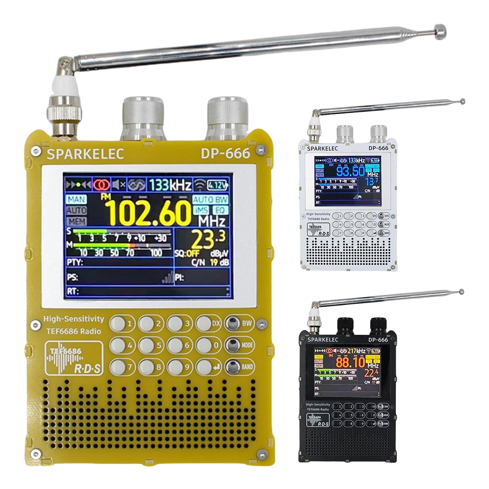 DP-666 TEF6686 DSP Tuner Radio High Sensitivity Full Band FM AM Radio ...