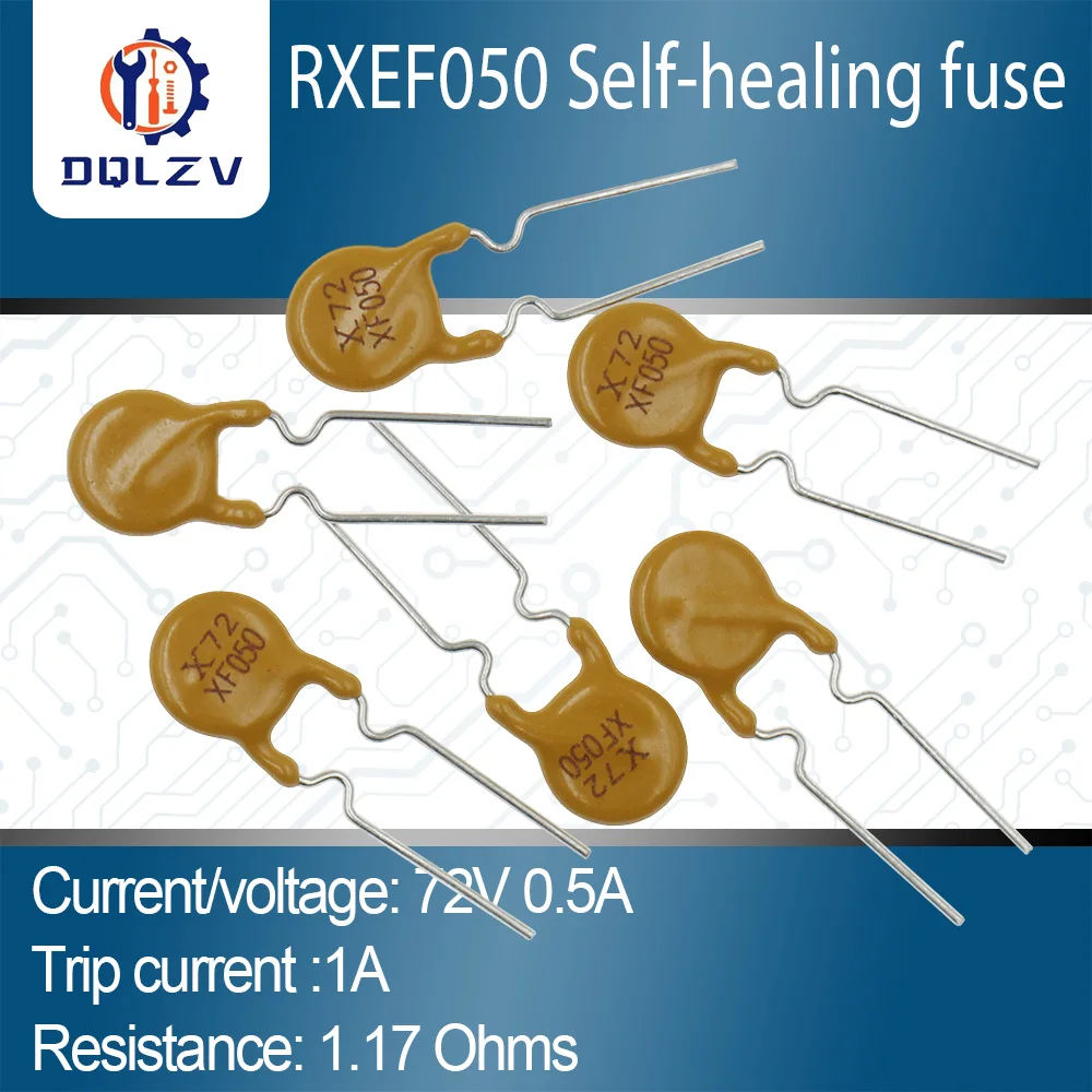 Pptc 500ma | Fuse - Pptc Resettable Fuse Rxef050 Xf050 72v 0.5a 500ma ...