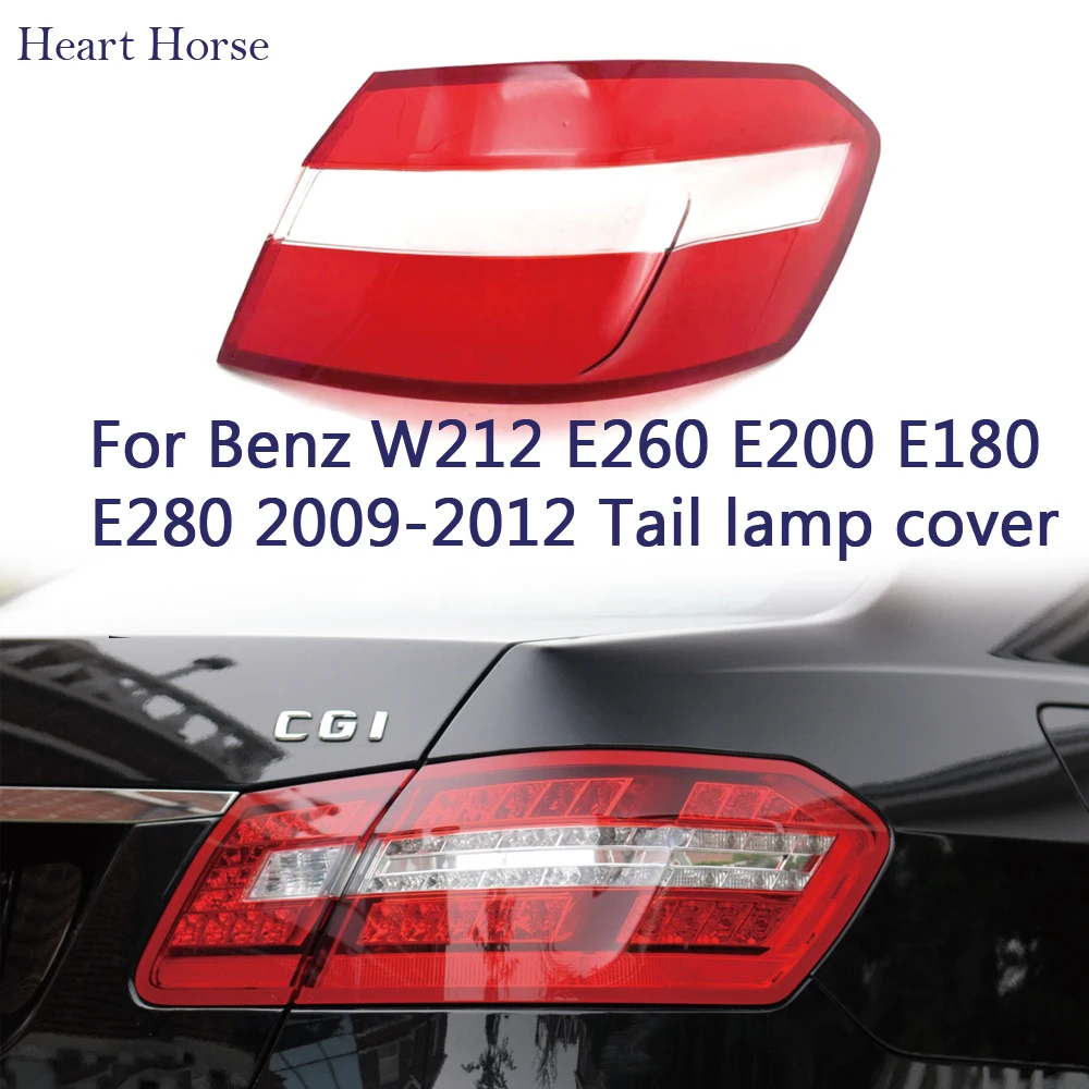 Taillamp Shade cover For Benz W212 E260 E200 E180 E280 2009-2012 Tail ...