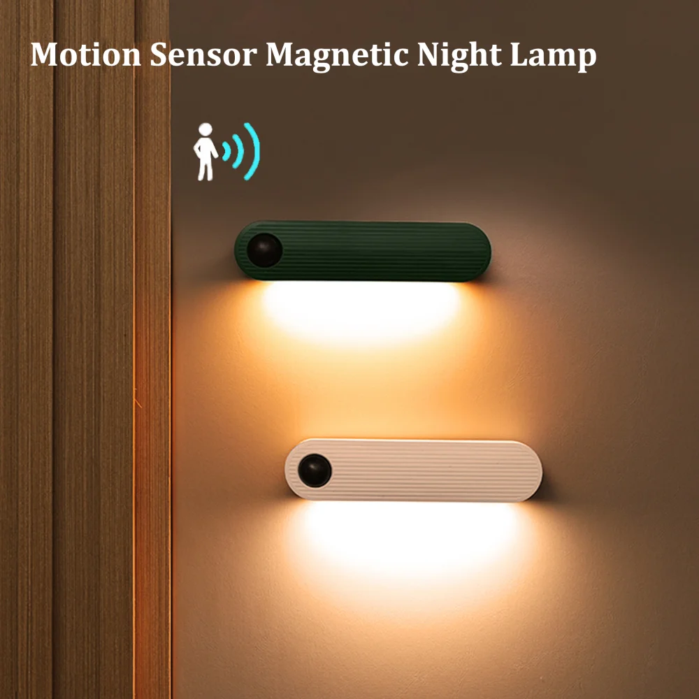 LED-Induction-Night-Lights-Magnetic-Wireless-Motion-Sensor-Wall-Lamp ...
