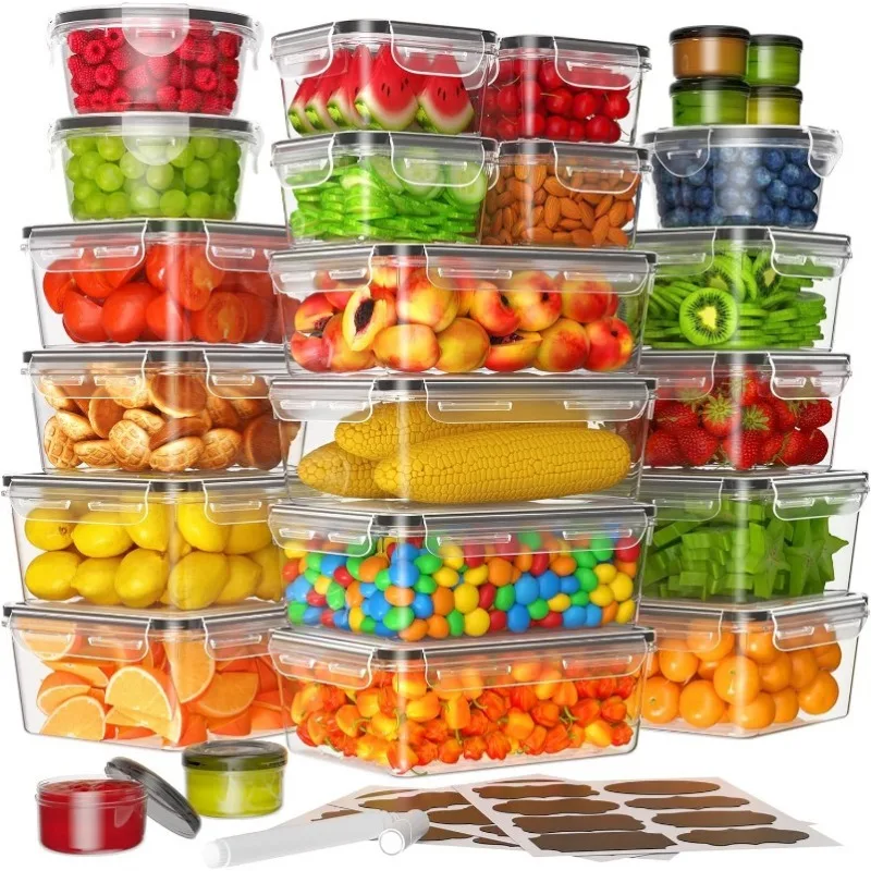 50-Piece-Large-Food-Storage-Containers-with-Lids-Airtight-Kitchen ...