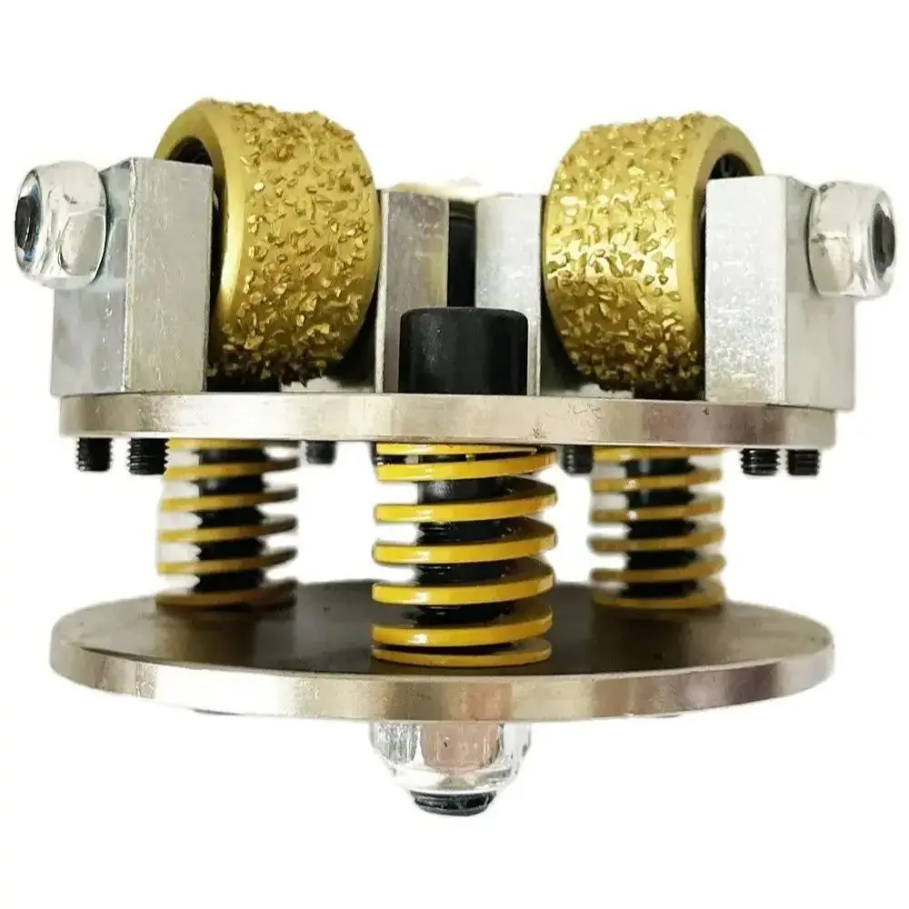 5 inch 125mm M14 Abrasive Tool Diamond Alloy Bush Hammer 3-Rollers For ...