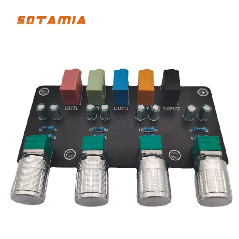 SOTAMIA-Preamp-Audio-Signal-Splitter-Mixer-1-in-4-Out-Multiple-Signal-3 ...