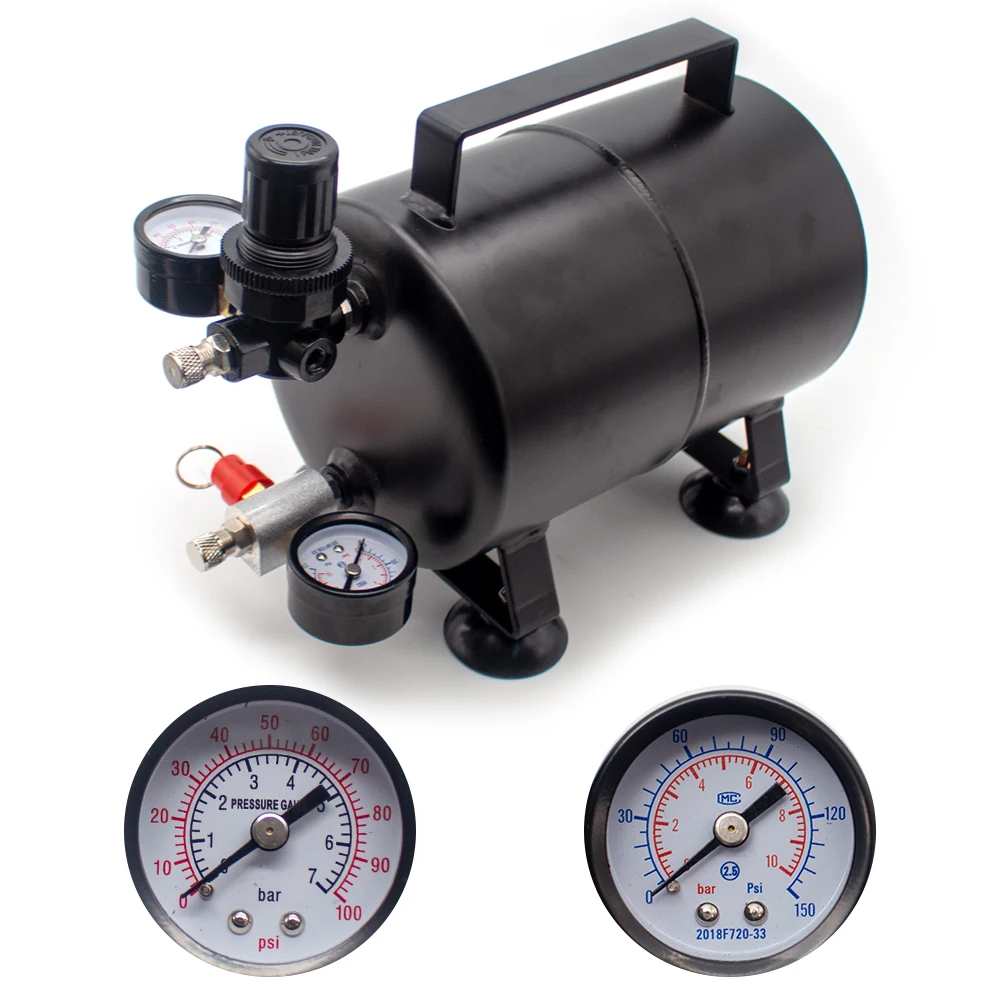 3L Portable Small Air Pump Storage Tank Mini Air Compressor Storage Tank Installation Free Model Painting Air Tank G1 8 Thread AliExpress 1420
