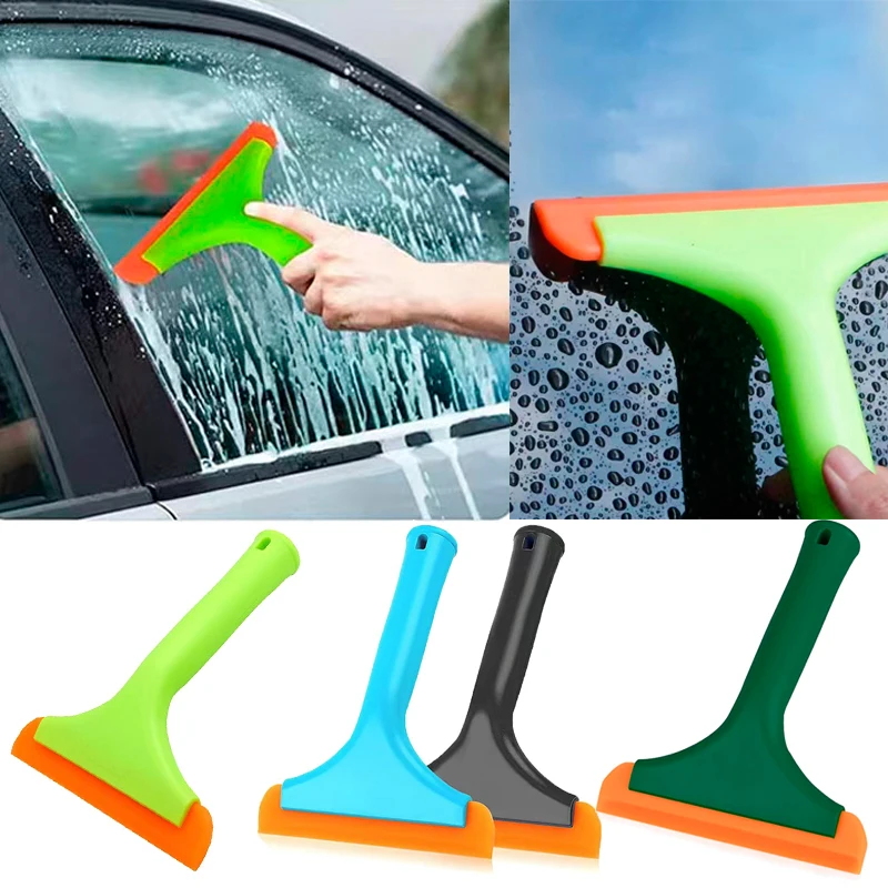 New car scraper Glass Cleaning Squeegee Window Wiper multi tool Rubber ...