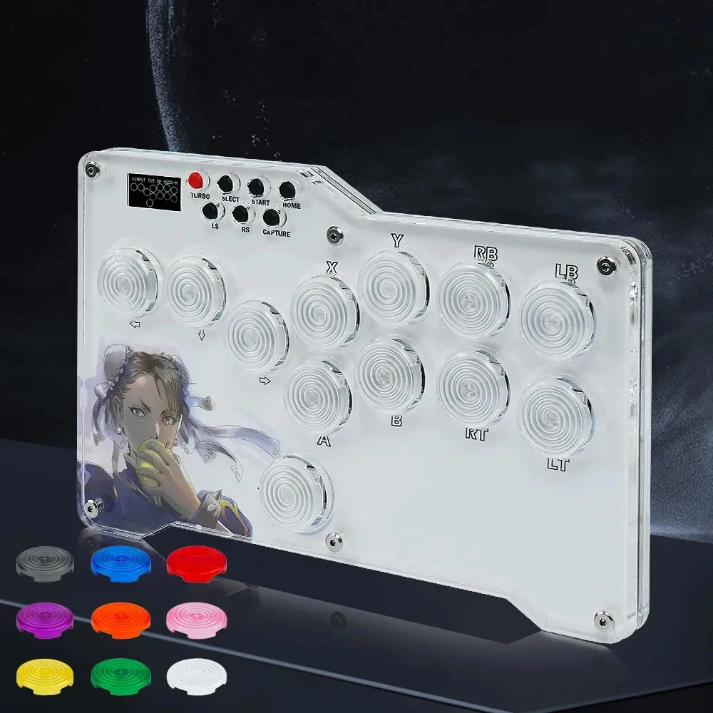 Mini-Hit-Box-Fight-Stick-Controller-Joystick-For-PC-Nintendo-Switch ...